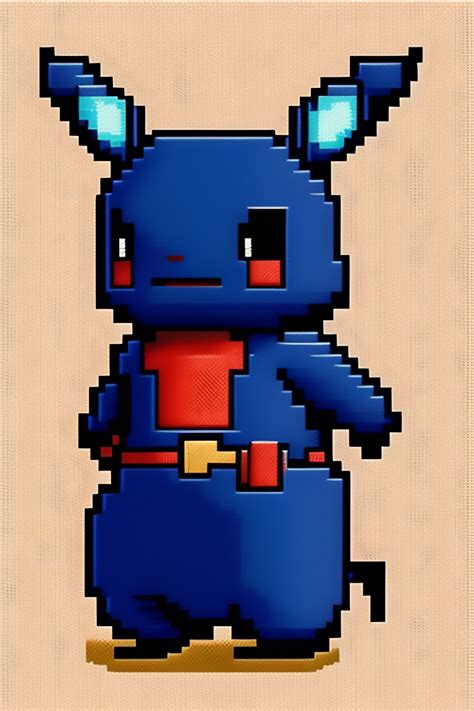 Lexica Detailed Pokemon Bits Pixel Art