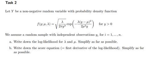 Solved Let Y Be A Non Negative Random Variable With Pro