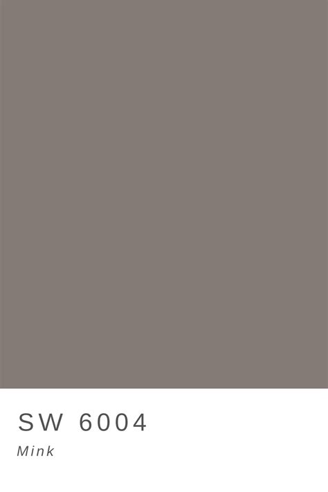 Sherwin Williams Sw Mink