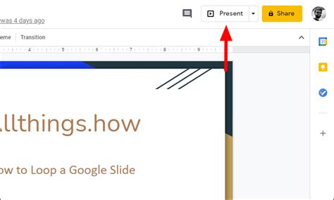How To Loop A Google Slide