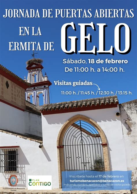 APÚNTATE A LA JORNADA DE PUERTAS ABIERTAS EN LA ERMITA DE GELO QUE SE
