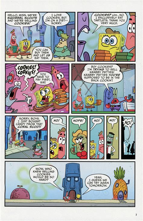 Read Online Spongebob Comics Comic Issue
