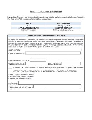 Fillable Online Dhhs Ne Nhap Soar Rfa Rfa State Funds