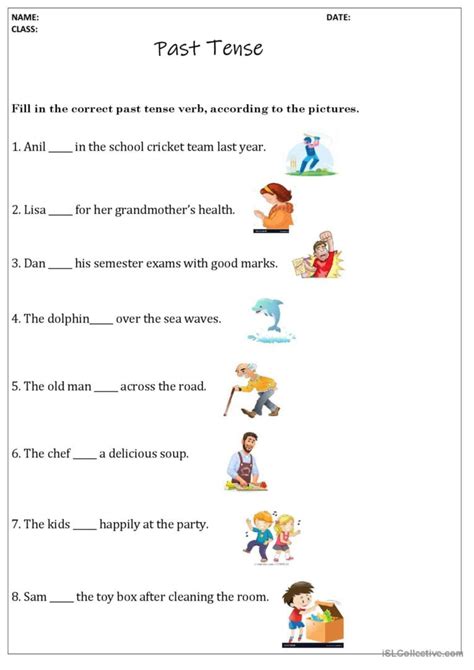 Past Tense Gap Fill Exercise English Esl Worksheets Pdf Doc