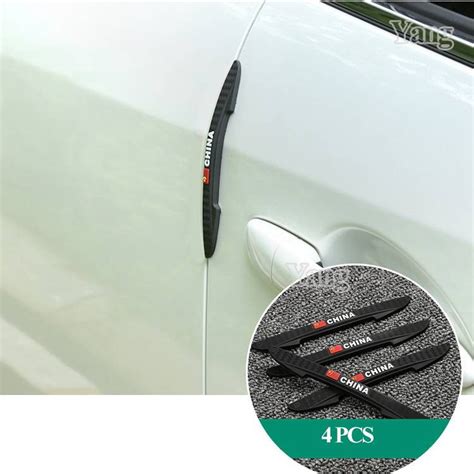 4 peças Tira Anti Colisão Porta Do Carro Universal Auto Protetor de