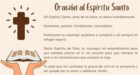 Oración al Espíritu Santo Ilumíname con tu divina guía Sagrada oración