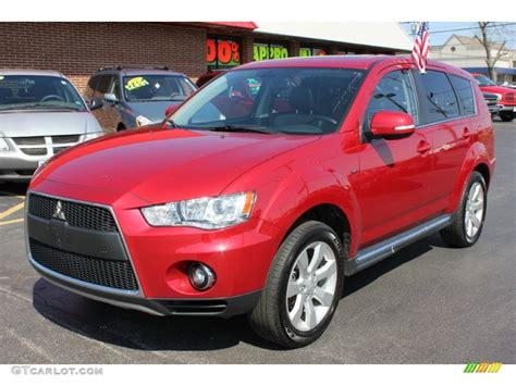 2011 Rally Red Metallic Mitsubishi Outlander GT AWD 64289136 Photo 5
