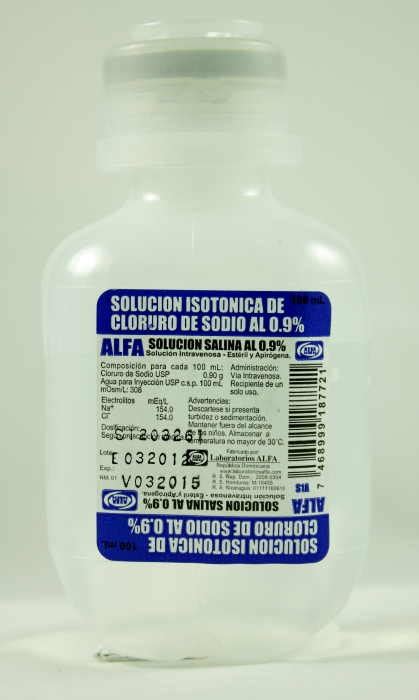 Determinación De Sodio En Solución Fisiológica