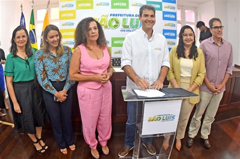 Prefeito Eduardo Braide assina Ordem de Serviço para requalificação do