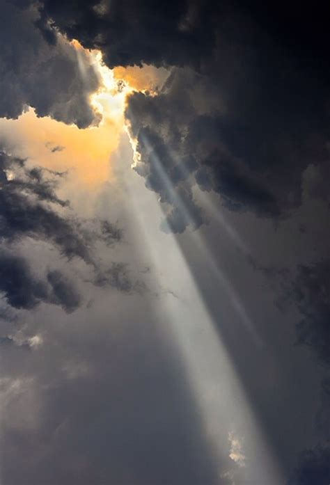 Heavenly Light Shining Down