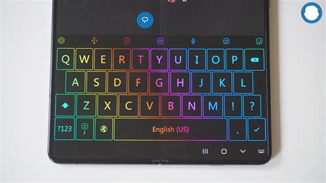 How To Change Keyboard Color On Samsung Galaxy Z Fold Youtube