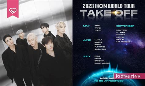 iKON เดนหนาจด 2023 iKON World Tour TAKE OFF พรอมมาคลายความคดถง