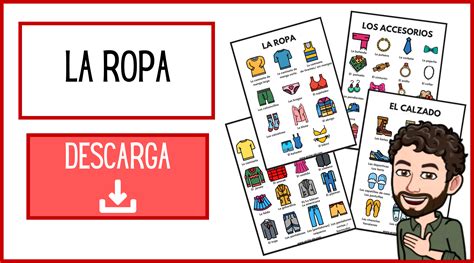 LA ROPA Vocabulario Aprende Español Arche ELE