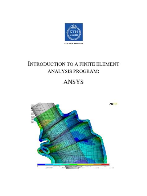 ansys tutorials pdf finite element method fracture