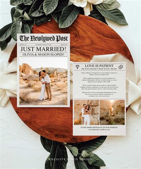 How To Make Newspaper Wedding Programs DIY Printable Wedding Program