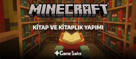 Minecraft ta Kitap ve Kitaplık Nasıl Yapılır Rehberi