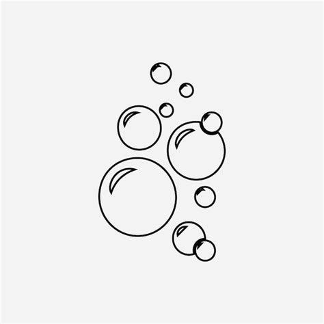 Vector De Icono De Burbuja Vector Premium