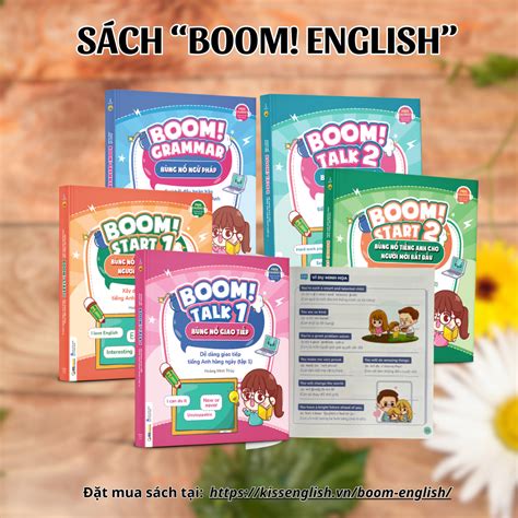 Sách BOOM ENGLISH Bùng Nổ Tiếng Anh Tiki JED edu vn