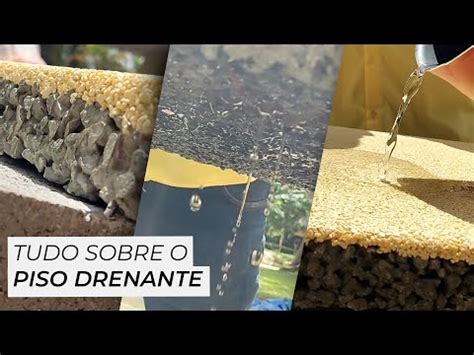 Saiba Tudo Sobre o PISO DRENANTE Revestimento Permeável YouTube