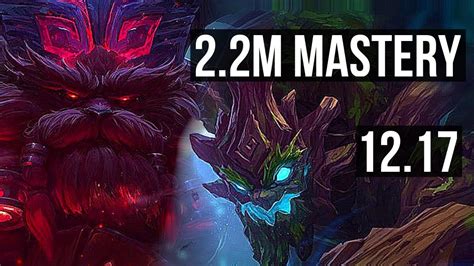 ORNN Vs MAOKAI TOP 3 0 11 2 2M Mastery 700 Games KR Diamond