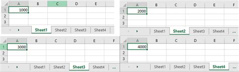 3d References Formulas That Reference Multiple Sheets At Once In Worksheets Library