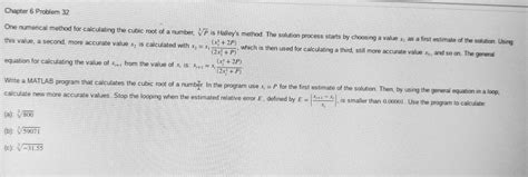 solved this a matlab problem it s using halley s