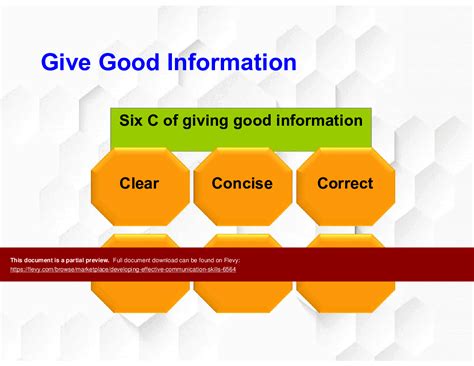 PPT Developing Effective Communication Skills 44 Slide PPT PowerPoint