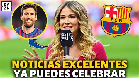 FINALMENTE ERA TODO LO QUE QUERÍAMOS MESSI VOLVERÁ A BARCELONA