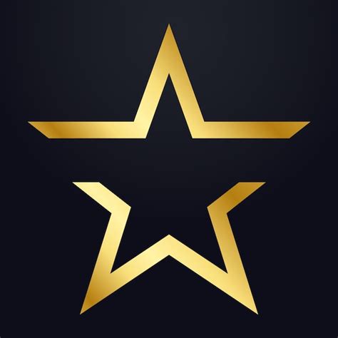 Plantilla de diseños de vectores de símbolo de logotipo de estrella