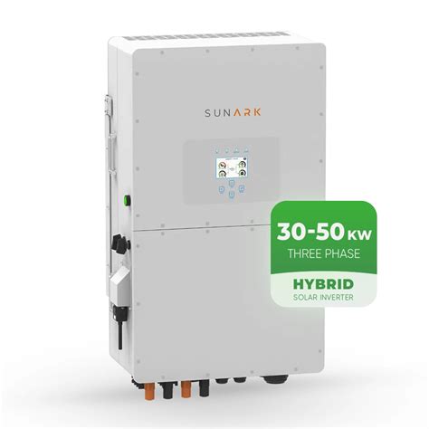 Sunark Hybrid Solar Inverter Phase Kw Phase Kva Kva Kva