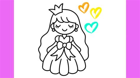 Cum Se Deseneaza O Fata Printesa Usor Pas Cu Pas How To Draw A