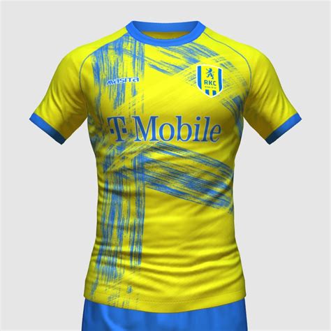 Rkc Waalwijk 23 24 Home Concept FIFA 23 Kit Creator Showcase