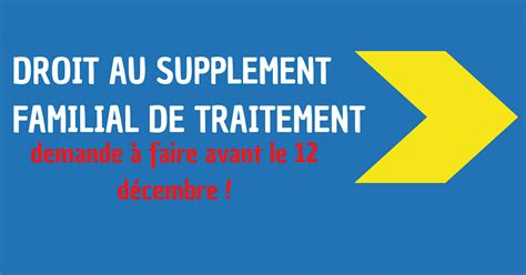 SUPPLEMENT FAMILIAL DE TRAITEMENT SNUipp FSU 36