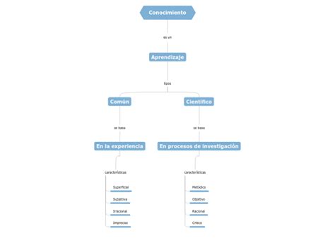 Conocimiento Mind Map