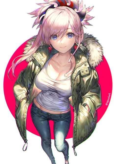 Wallpaper Big Boobs Cleavage Fate Grand Order X Hairo