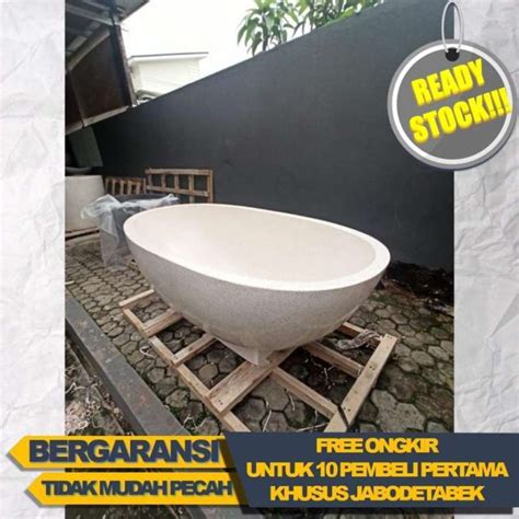 Jual Indi Terrazzo Bathtub Teraso Marmer Dewasa Minimalis P Free