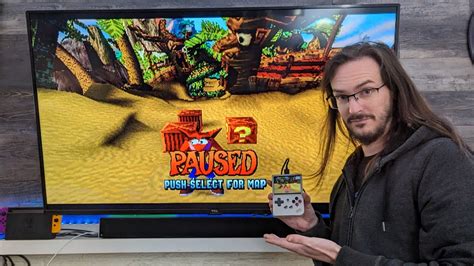 Huge GarlicOS Update Restores Full HDMI Out To Anbernic RG35XX