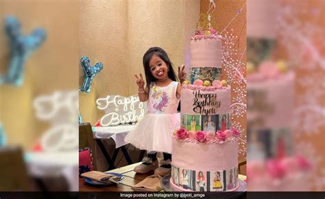 World S Shortest Woman Jyoti Amge Celebrates Her 30th Birthday