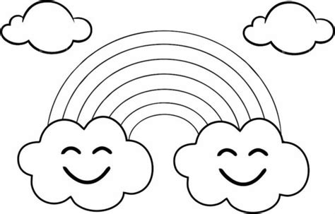20 Desenhos De Arco Iris Para Colorir Desenhos Para Colorir