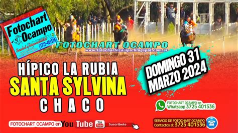 HÍPICO LA RUBIA SANTA SYLVINA CHACO Resumen de la Reunión del 31 03