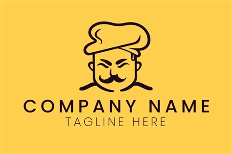 Premium Vector Chef Logo Design Minimalist Vector