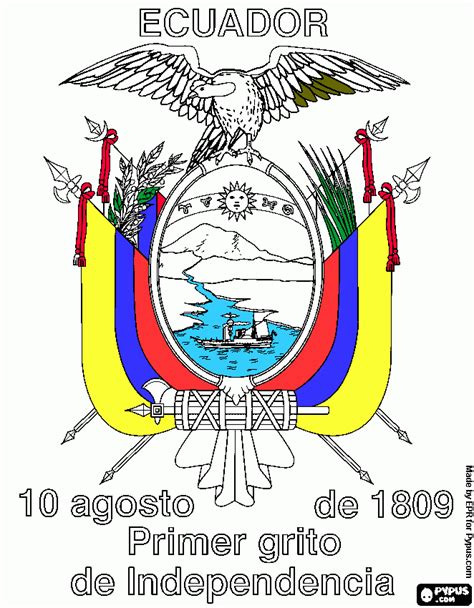 10 De Agosto Para Colorear 10 De Agosto Para Imprimir