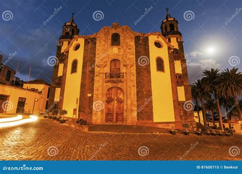 Iglesia De La Inmaculada Concepción En La Orotava Imagen de archivo