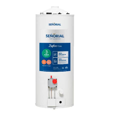 Termotanque a gas Multigas Señorial TSZ50 Alta recuperacion Zafiro