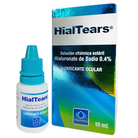 Hialtears Hialuronato De Sodio Ml Soluci N Oft Lmica Est Ril