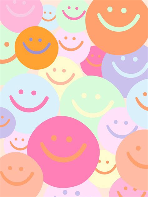 Smiley Face Graphic Design Etsy Iphone Wallpaper Iphone Wallpaper