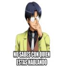 No sabes con quien estás hablando Sticker de WhatsApp DescargarStickers