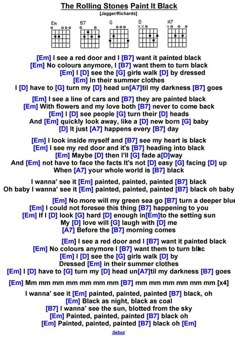 Guitar Tabs And Chords Song Lyrics And Chords Easy Guitar Songs