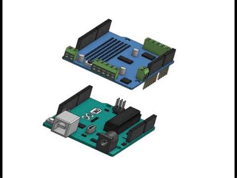 Arduino With Motor Shield 2 0 OnShape YouTube