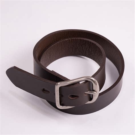 Ремень Naked and Famous Thickbelt brown купить в Санкт Петербурге и